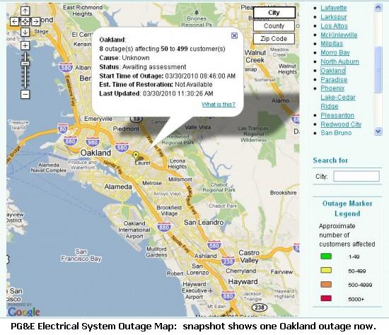 How To Check Power Outages – Today in Montclair, 94611