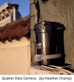 Pinhole Camera Captures Oakland Hills Sun – Today in Montclair, 94611